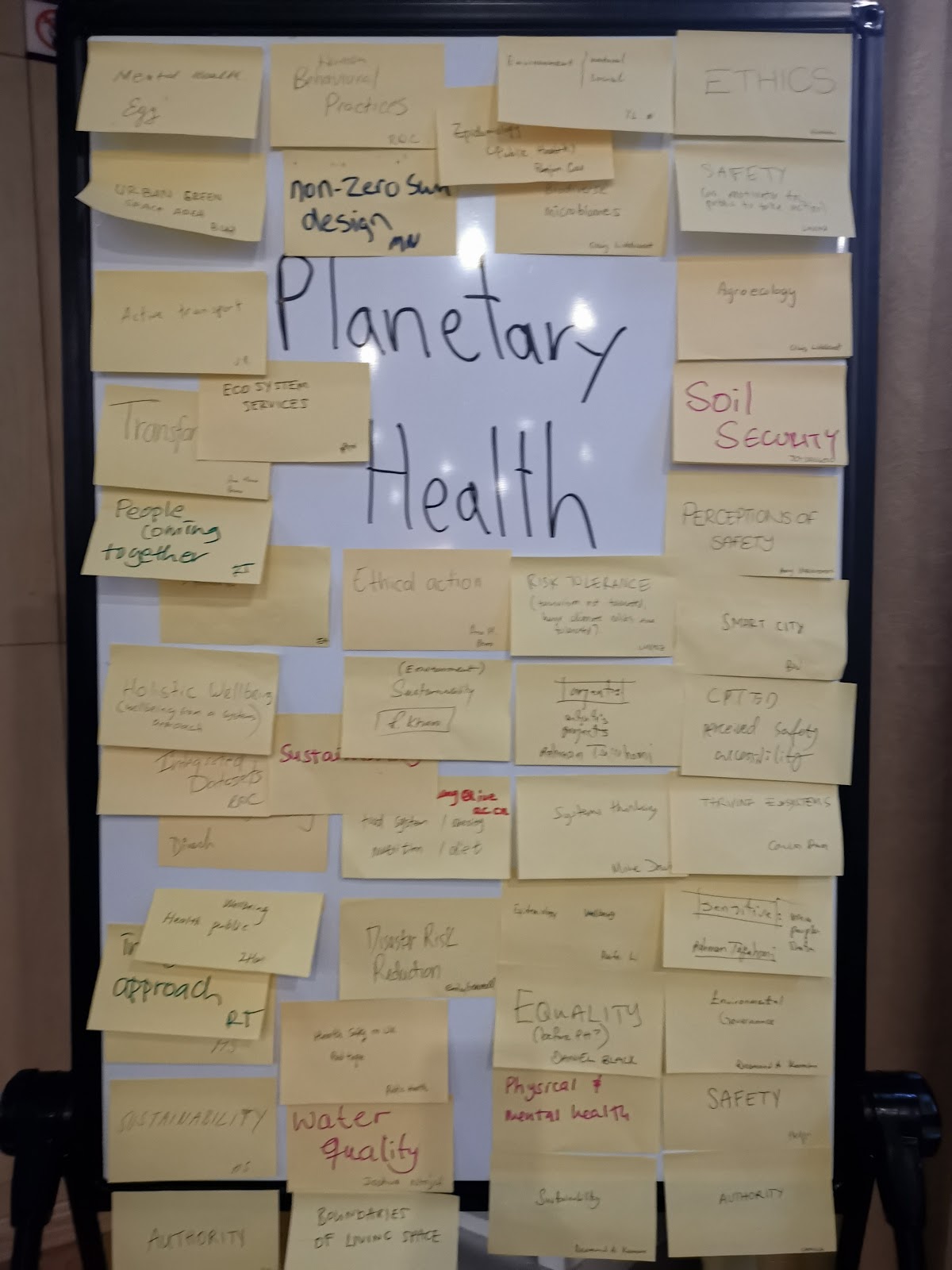 Discussing planetary health at the International Conference on Urban ...